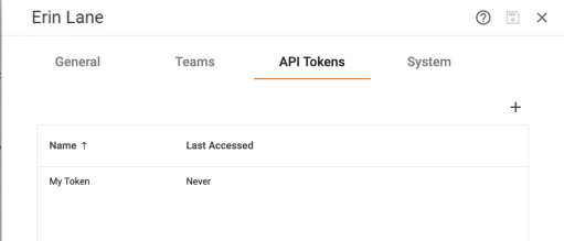API Tokens