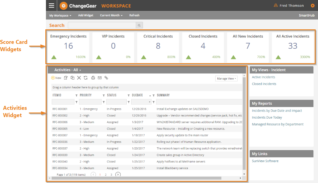 Using the Traditional Workspace